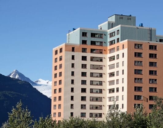 The Town Where Everyone Lives in One Building