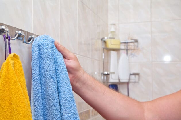 Stop Hanging Wet Towels Like This Or You'll Regret It