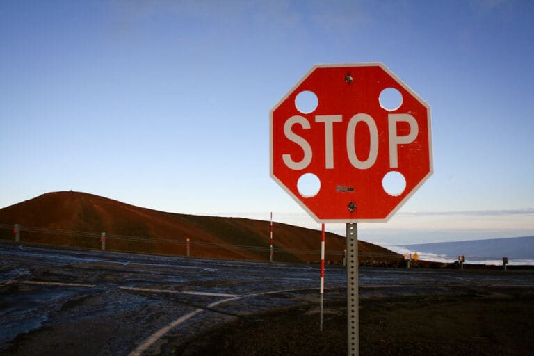 What Stop Sign Holes Actually Mean and Why They Matter