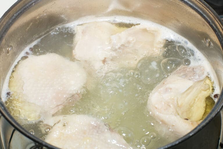 What Is That White Stuff Coming Out Of Chicken