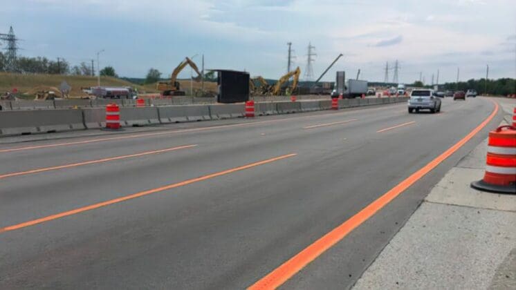 What Those Orange Lines on the Highway Really Mean